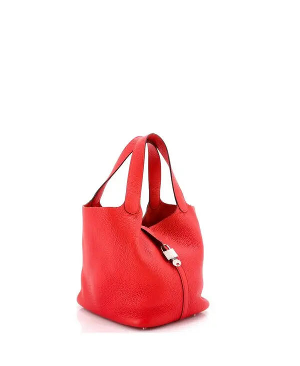 Hermès Mm Picotin Lock Bag Clemence