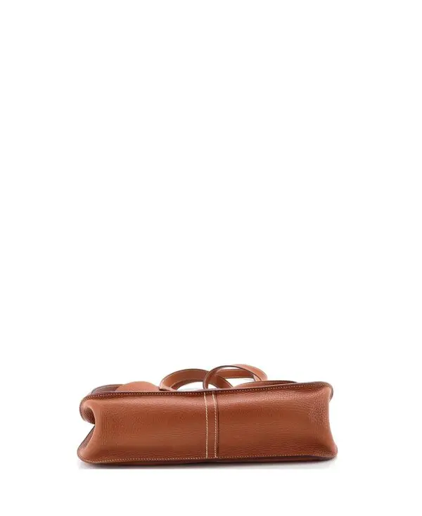 Hermès 31 Halzan Bag Clemence - Brown