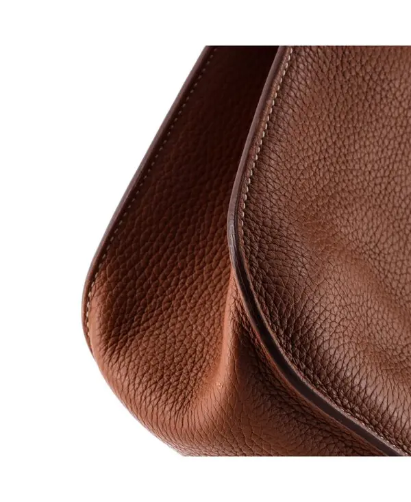 Hermès 31 Halzan Bag Clemence - Brown
