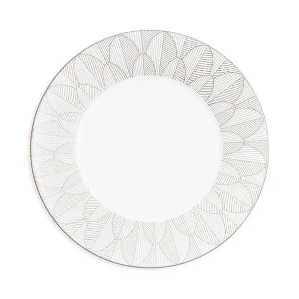 Christofle Malmaison Imperiale Platinum Dinner Plate - No Color