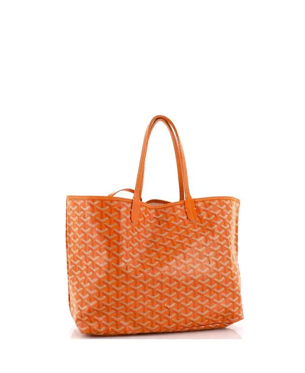 Goyard Pm Saint Louis Tote Coated Canvas - Orange