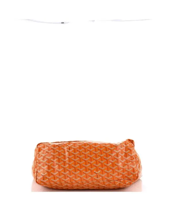 Goyard Pm Saint Louis Tote Coated Canvas - Orange
