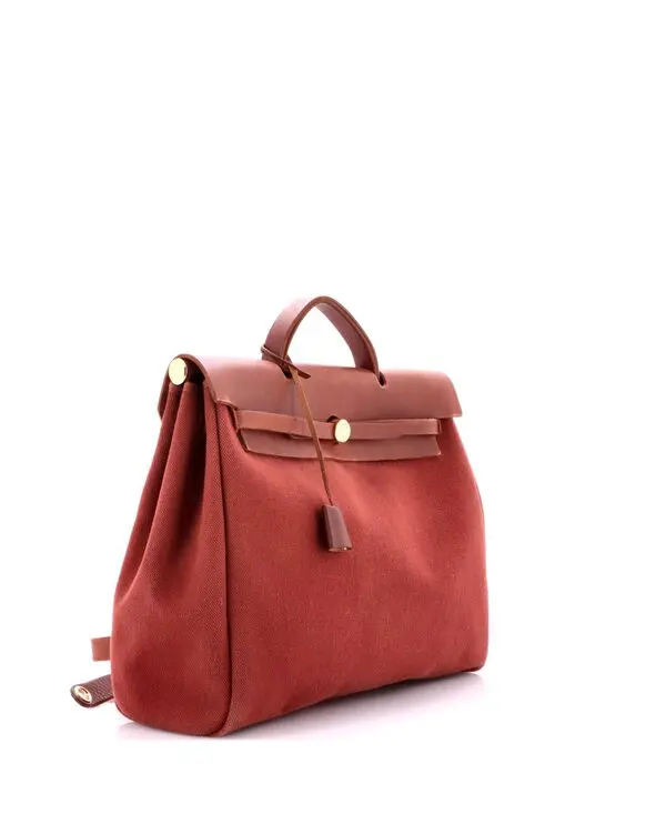 Hermès 39 Herbag Zip - Brown
