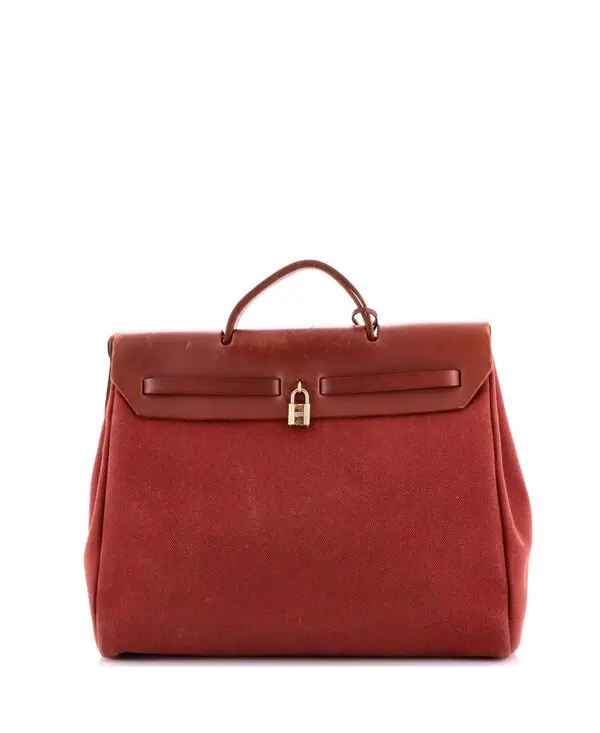 Hermès 39 Herbag Zip - Brown