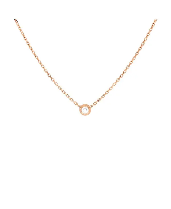CARTIER Xs D'amour Pendant Necklace - Pink