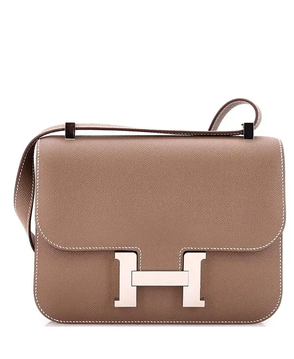 Hermès 24 Constance Nm Bag Epsom - Gray