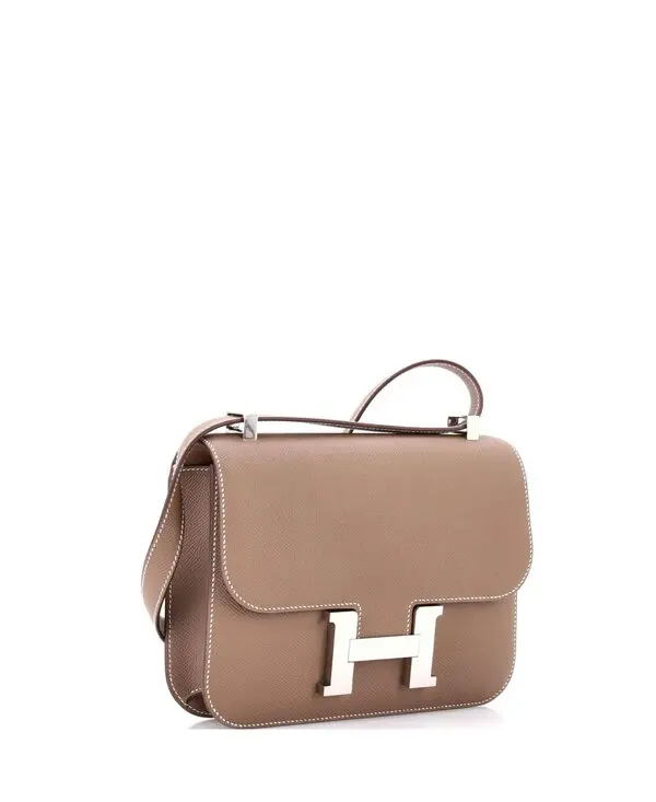 Hermès 24 Constance Nm Bag Epsom - Gray