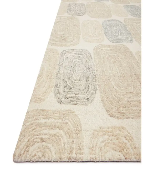 LOLOI Milo Mlo-01 Area Rug 2'3x3'9 - Teal/neutral