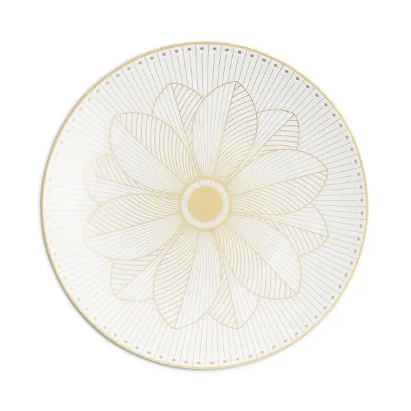 Christofle Malmaison Imperiale Gold Bread & Butter Plate - White And Gold