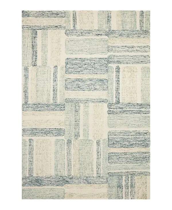 LOLOI Milo Mlo-04 Area Rug 3'6x5'6 - Aqua/denim