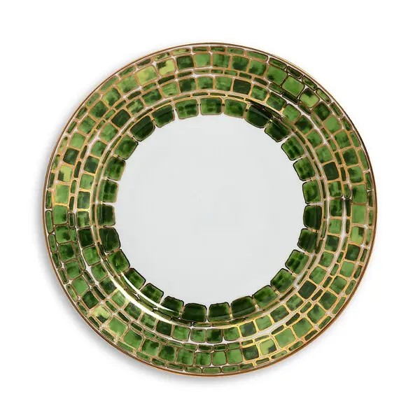 TANIA BULHOES Dinner Plate, Jade