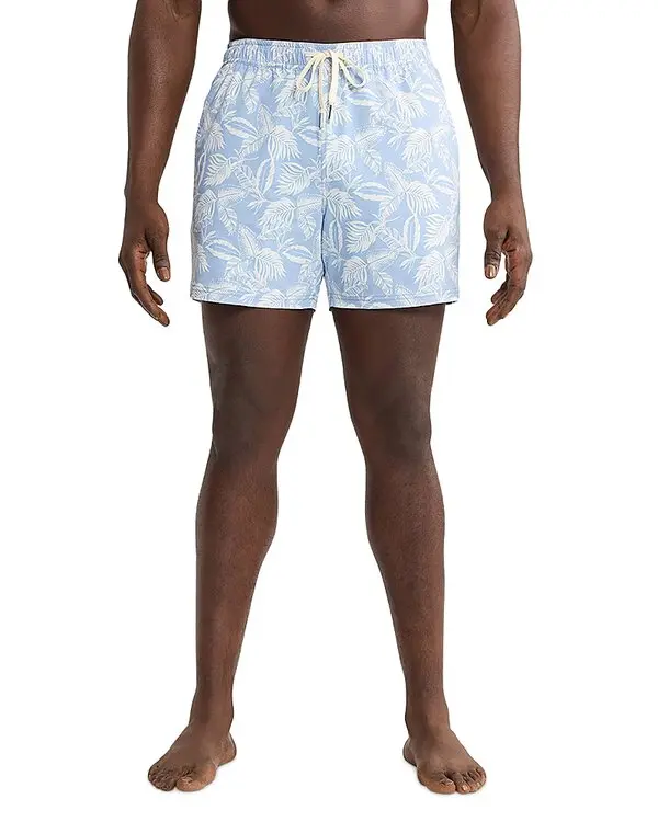 FAIR HARBOR Bungalow Printed Swim Trunks