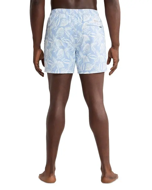 FAIR HARBOR Bungalow Printed Swim Trunks