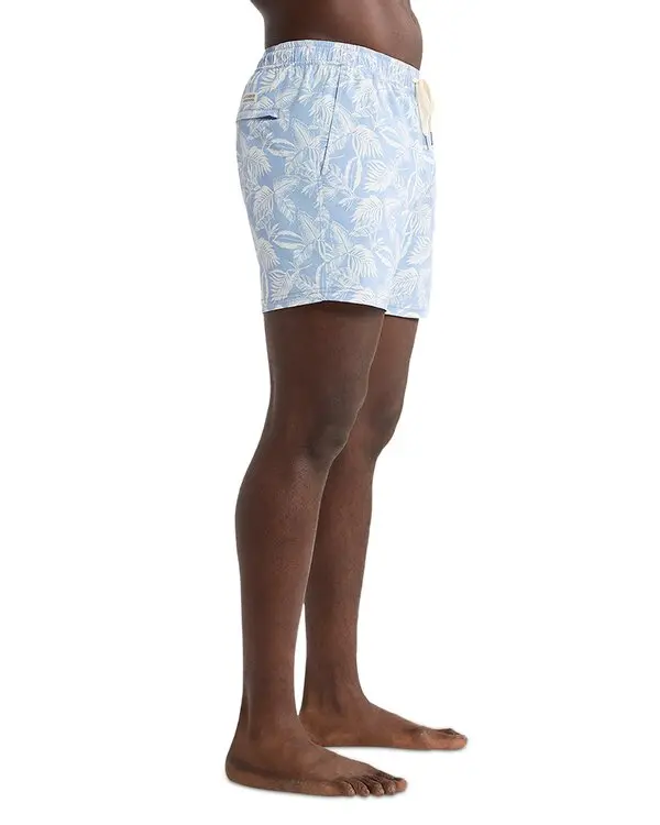 FAIR HARBOR Bungalow Printed Swim Trunks