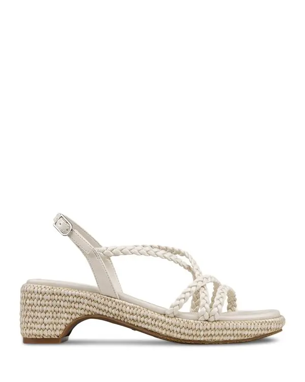DONALD PLINER Slip On Espadrille High Heel Sandals