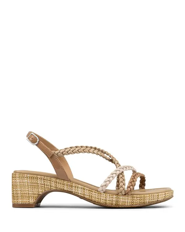 DONALD PLINER Slip On Espadrille High Heel Sandals