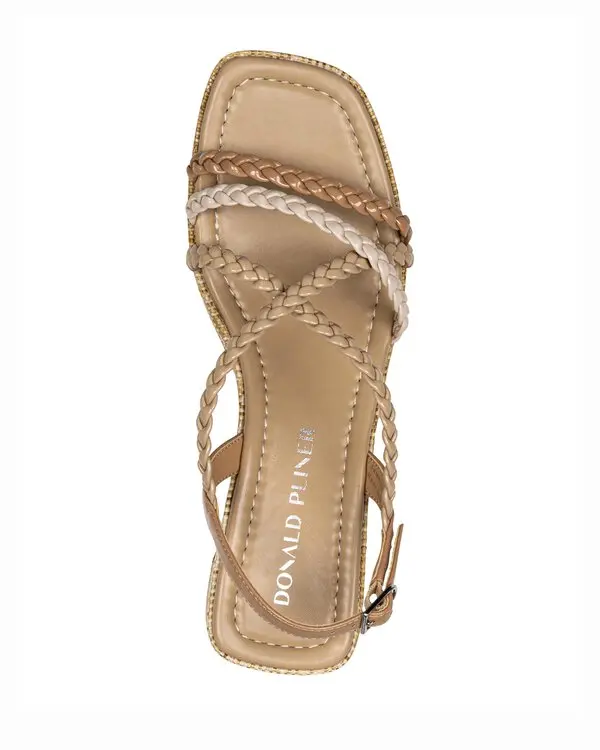 DONALD PLINER Slip On Espadrille High Heel Sandals