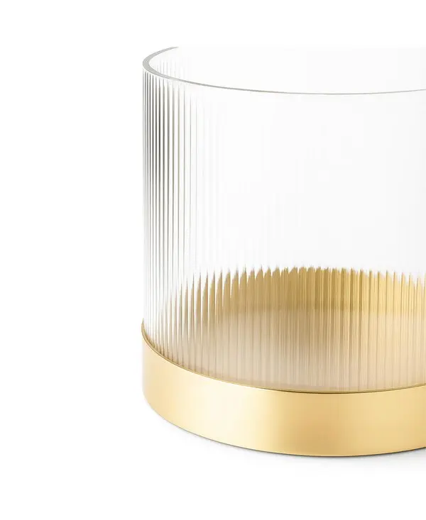 FLECK Fluted Glass Vase
