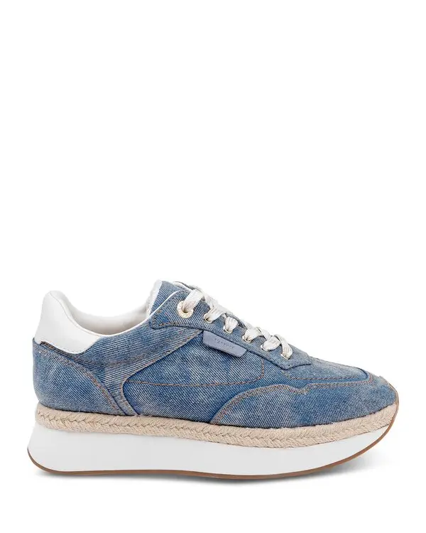 L'Agence Ivone Ii Running Sneakers - Light Denim