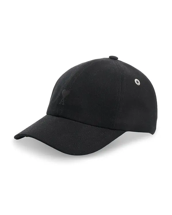 AMI Paris Denim Cap - Noir