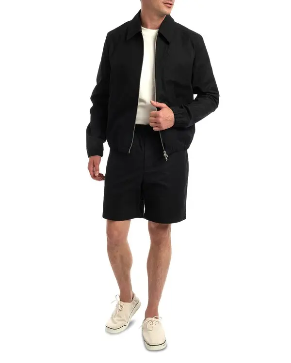 AMI Paris Zip-up Jacket - Noir