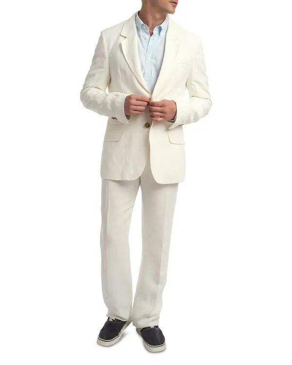 AMI Paris Single Breasted Blazer - Blanc Creme