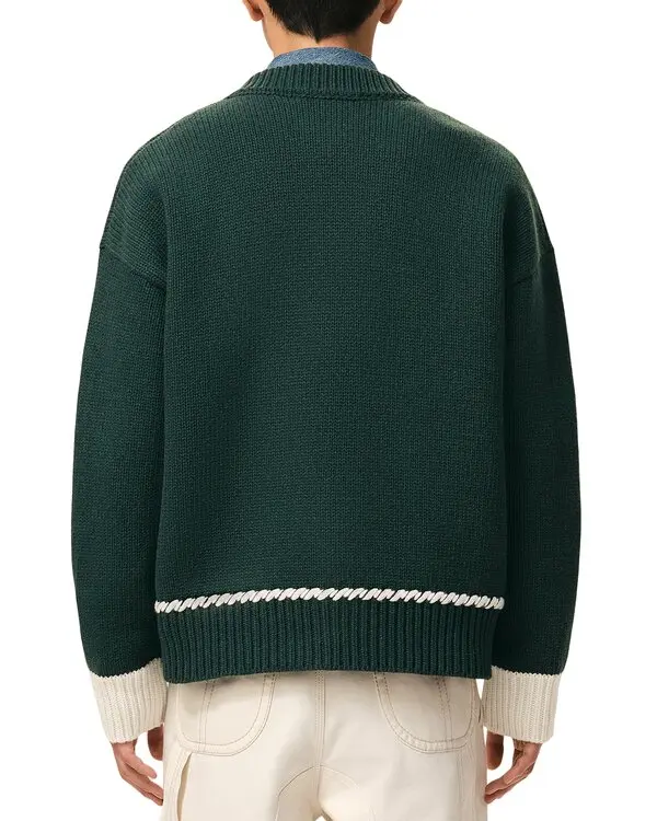 AMI Paris De Coeur Cardigan Sweater