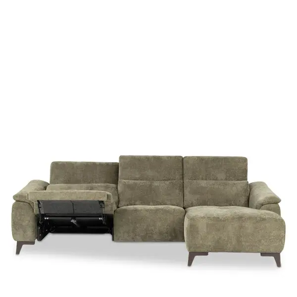GIUSEPPE NICOLETTI Riposto 3 Piece Fabric Motion Sectional