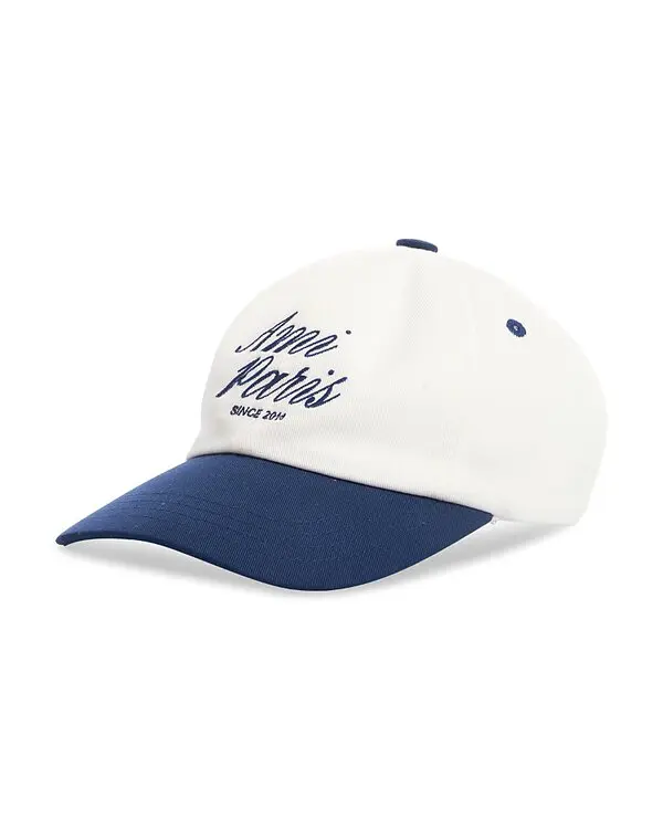 Ami Paris Cap - Encre/blanc Creme