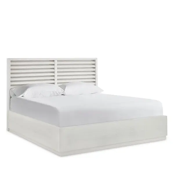 UNIVERSAL Shoreline Panel Bed, Queen - White