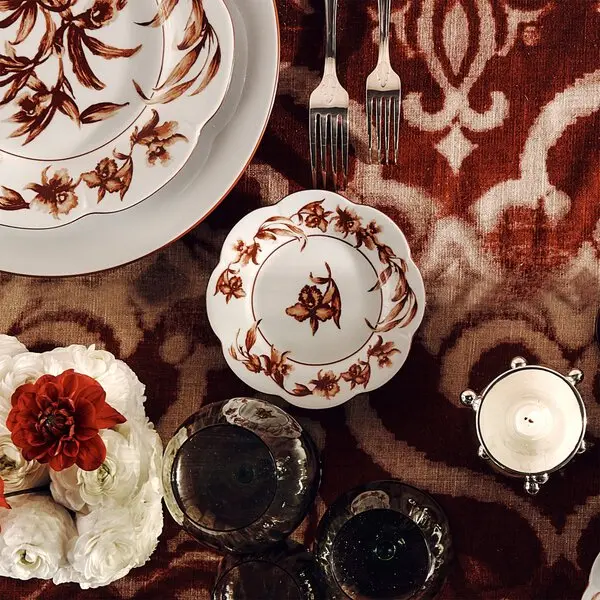 TANIA BULHOES Bread Plate, Rouge De Fer