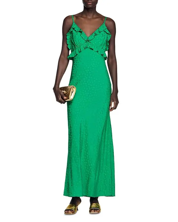 Sandro Maxi Dress - Green