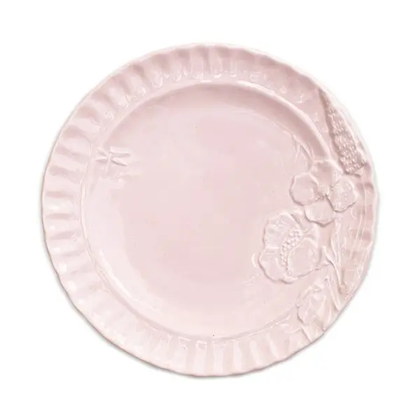 VIETRI Pietra Fiori Salad Plate - Pink