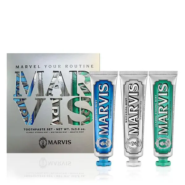 MARVIS Best Sellers Toothpaste, Set Of 3 - Assorted