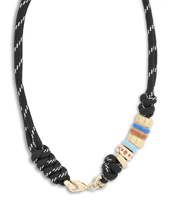ROXANNE ASSOULIN Super Cord Necklace - Black