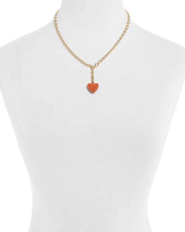 ROXANNE ASSOULIN Puffy Heart Necklace