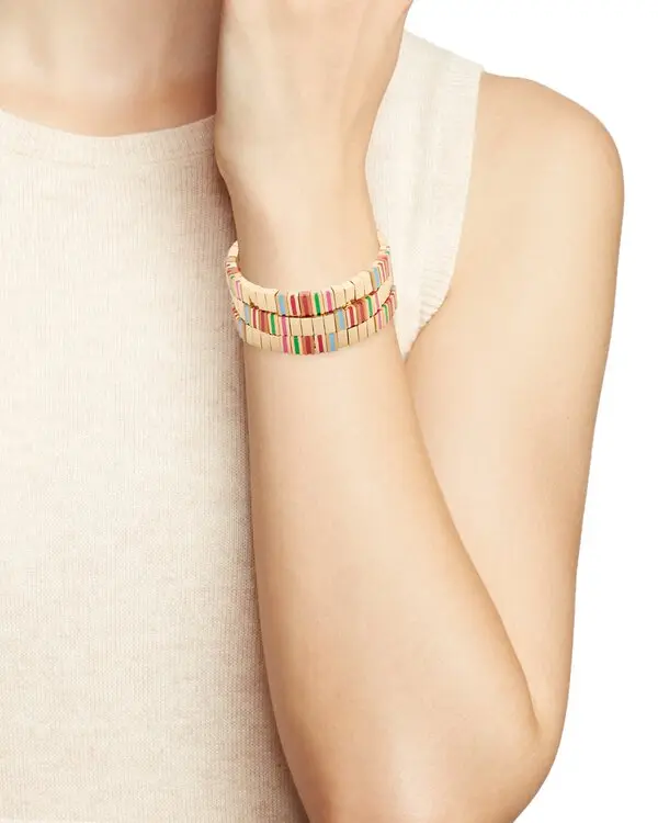ROXANNE ASSOULIN Set Of Three Beaded Bracelets