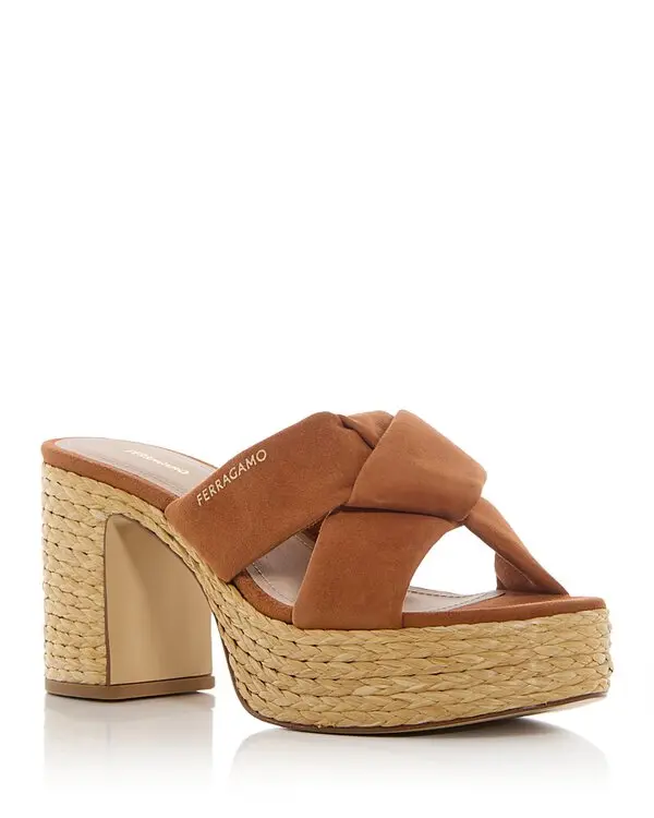FERRAGAMO Douglas Espadrille Sandals