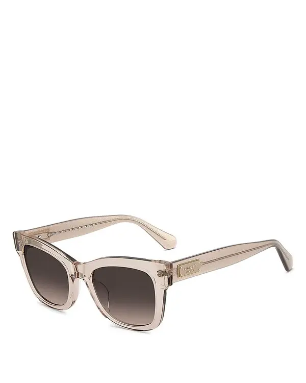 Kate Spade New York Dee Square Sunglasses - Crystal Beige