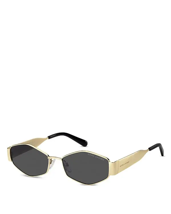 Marc Jacobs Sunglasses, 55mm - Gold Black