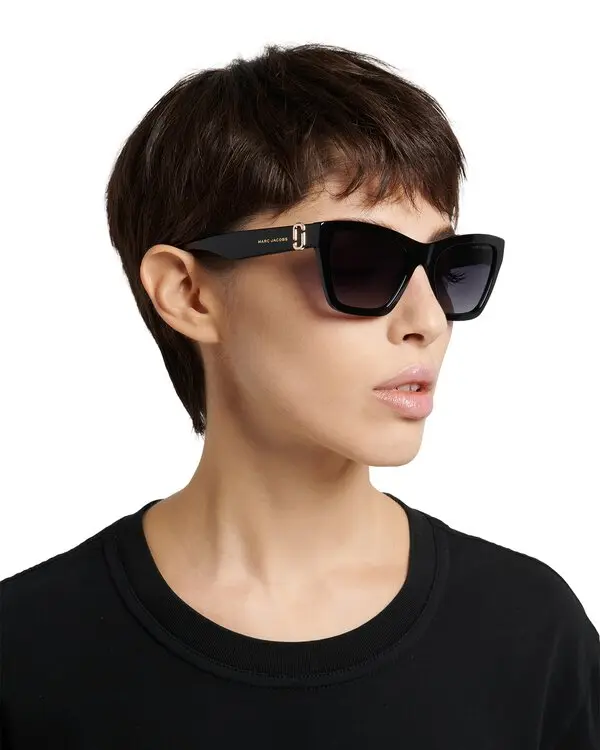 Marc Jacobs Cat Eye Sunglasses - Black