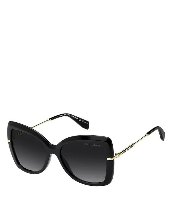 Marc Jacobs Butterfly Sunglasses, 56mm - Black