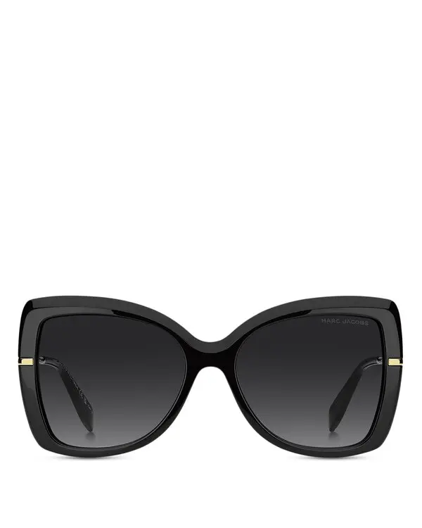 Marc Jacobs Butterfly Sunglasses, 56mm - Black