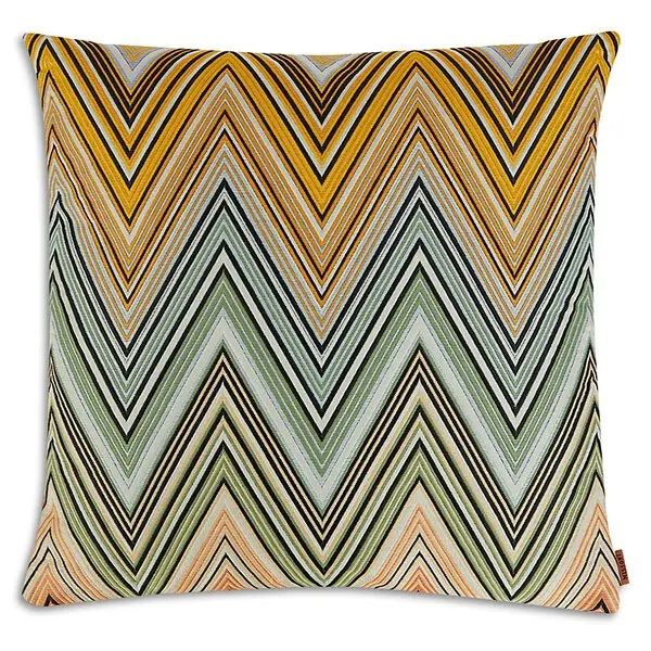 Missoni Kew Multi Color Indoor Decorative Pillow, 15.75 X 15.75 - Orange