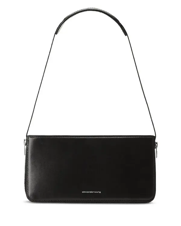 Alexander Wang Siren Leather Pouchette - Black