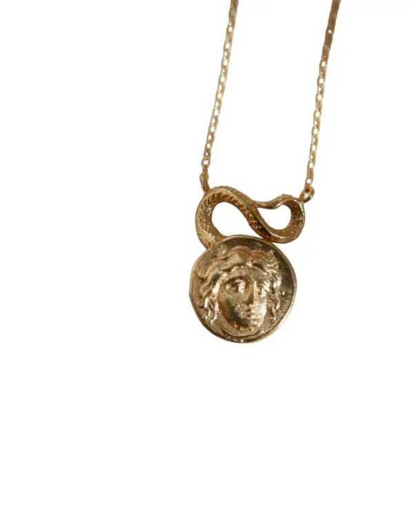 OTTOMAN HANDS Medusa Pendant Necklace
