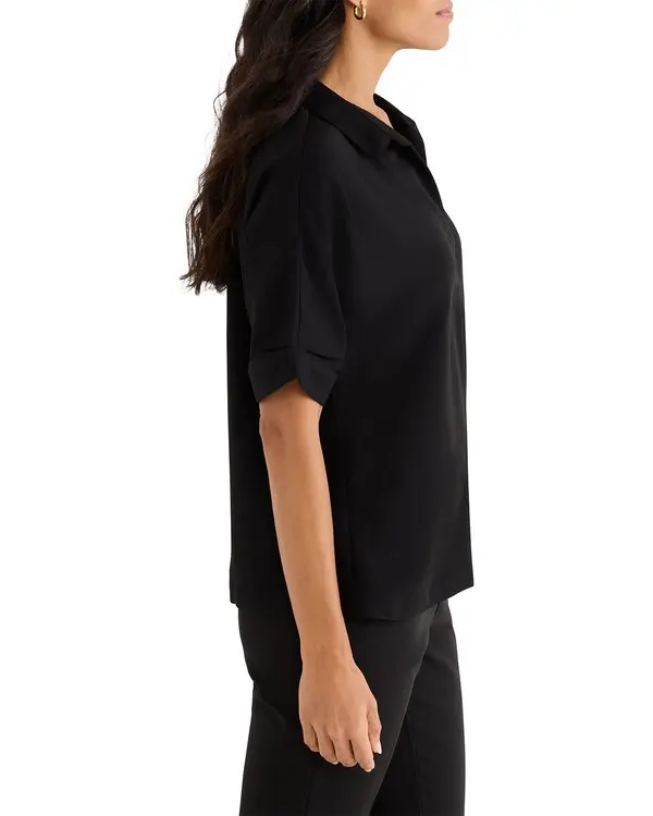 NIC+ZOE Devon Shirt - Black Onyx