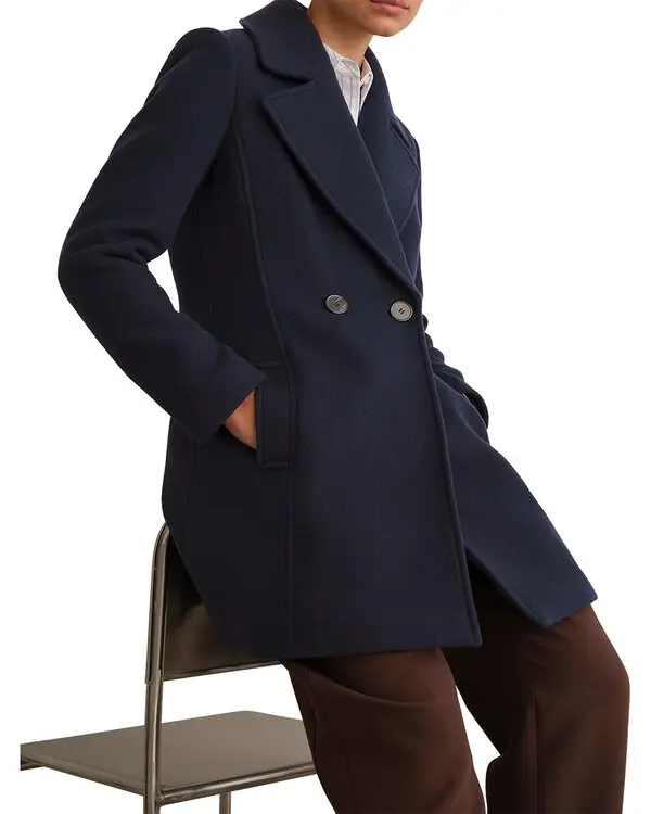 HOBBS LONDON Tailored Double Breasted Coat