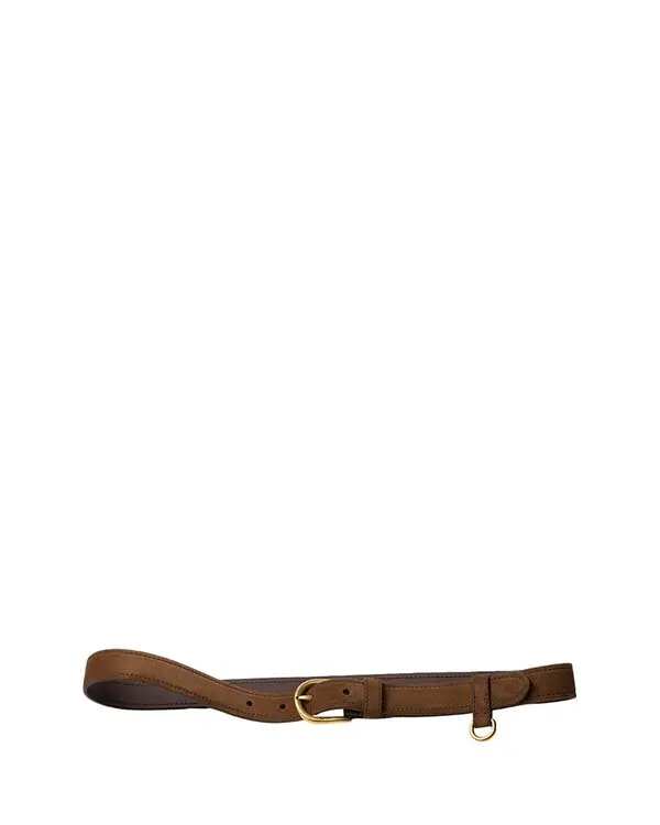 Prada Suede Belt - Brown
