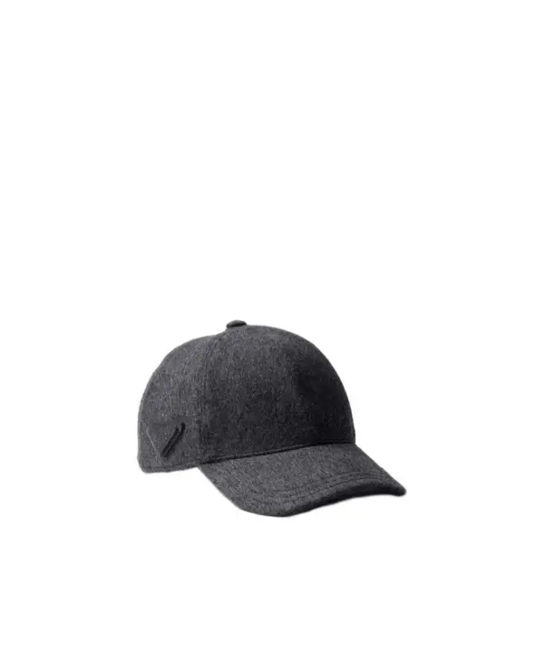 Prada Loden Fabric Baseball Cap - Grey